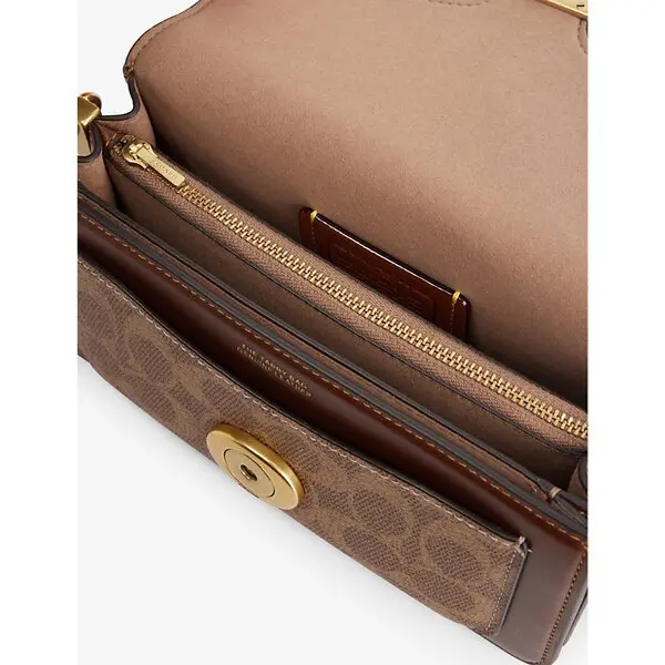 COACH ボディバッグ ブラウン COACH ボディバッグ ブラウン キャンバス/レザー 【公式通販】